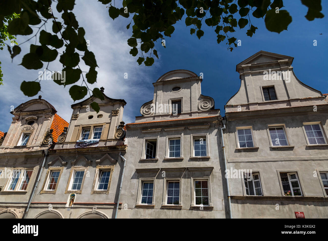 Europe, Poland, Lower Silesia, Chelmsko Slaskie / Schömberg Stock Photo ...