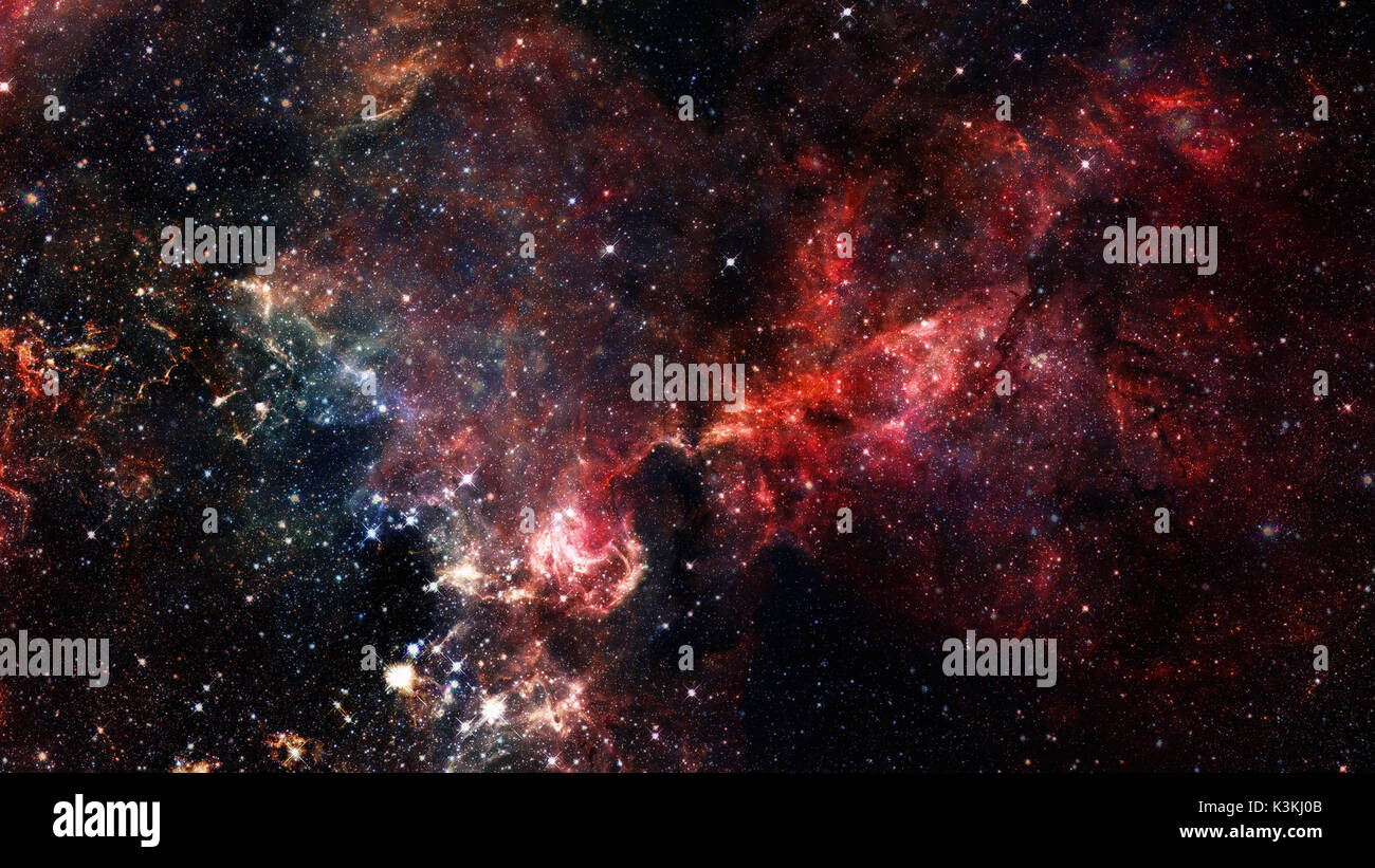 Remnant of the supernova explosion. Elements of this image furnished by ...