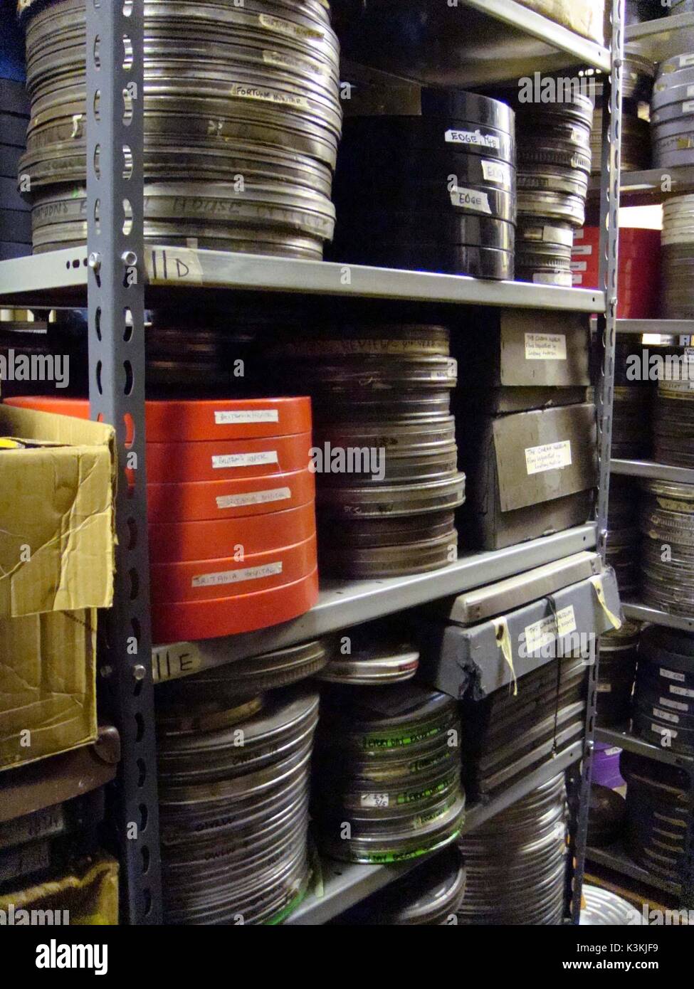 Film cans hi-res stock photography and images - Alamy