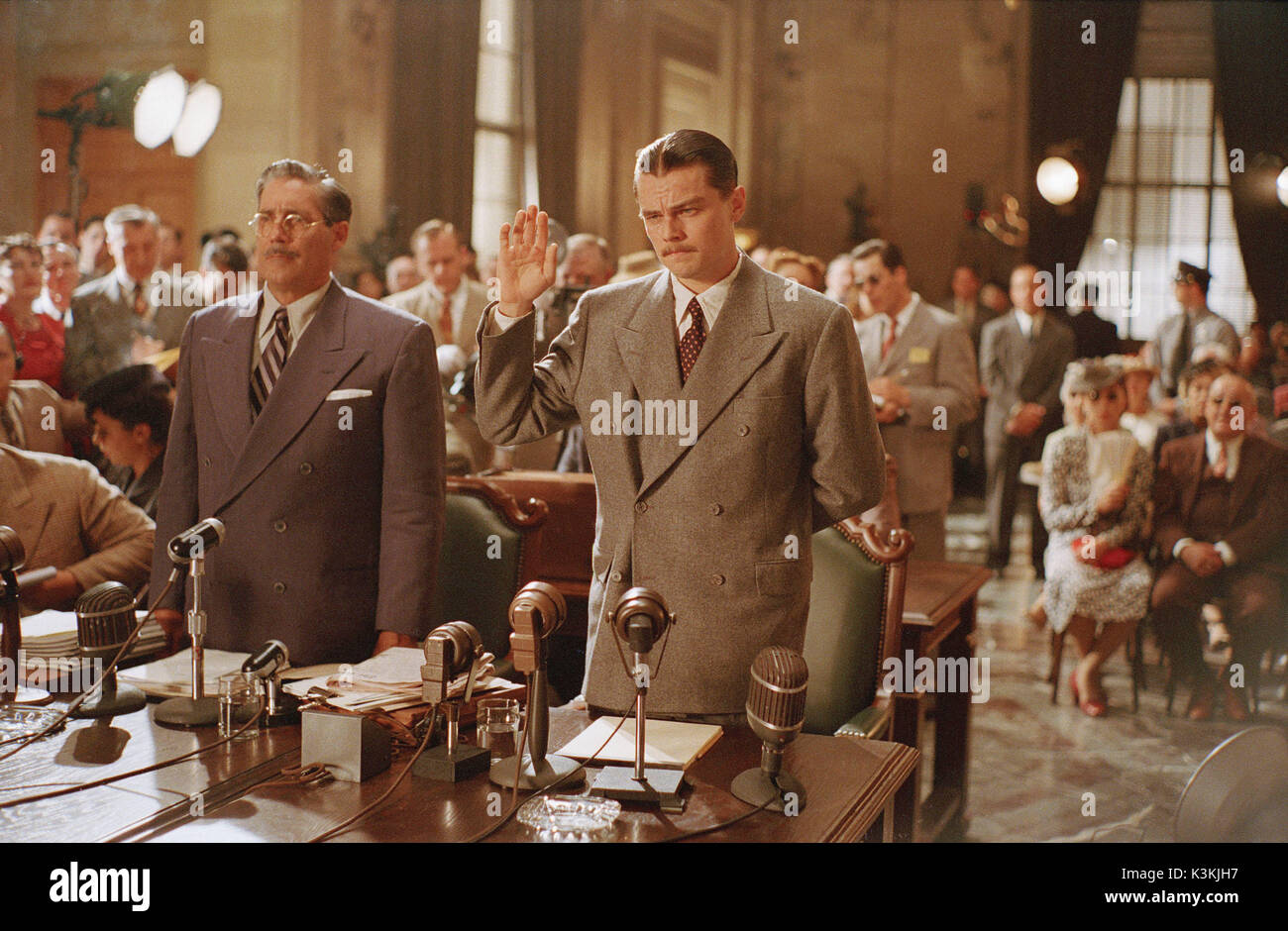 THE AVIATOR LEONARDO DICAPRIO as Howard Hughes Date: 2004 Stock Photo ...