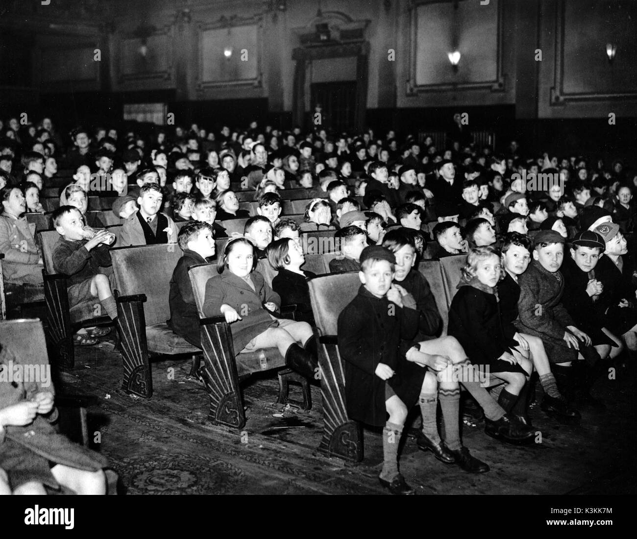 Saturday morning cinema Black and White Stock Photos & Images - Alamy