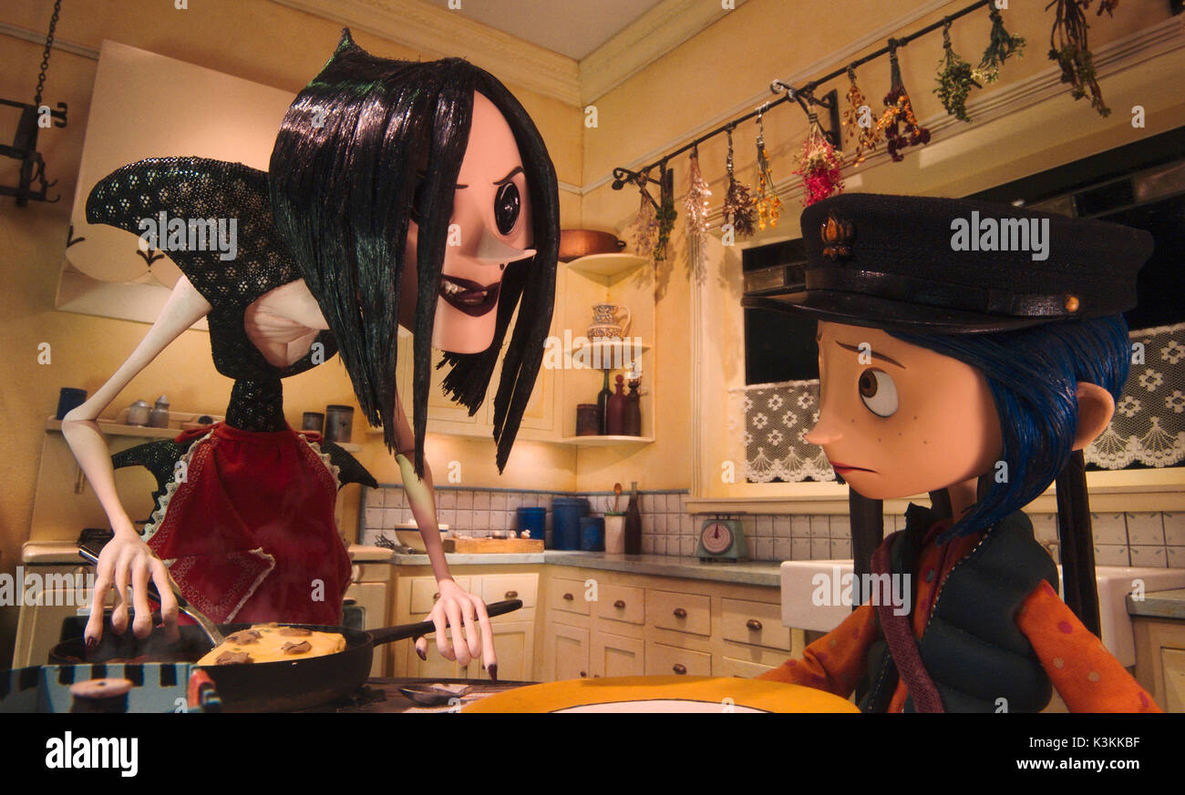 CORALINE [US 2008] (l-r.) Other Mother (voiced by Teri Hatcher)'s ...