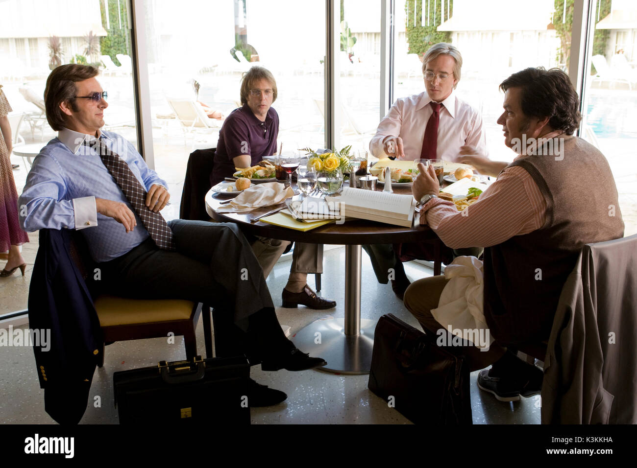 FROST / NIXON MICHAEL SHEEN as David Frost, SAM ROCKWELL as James ...