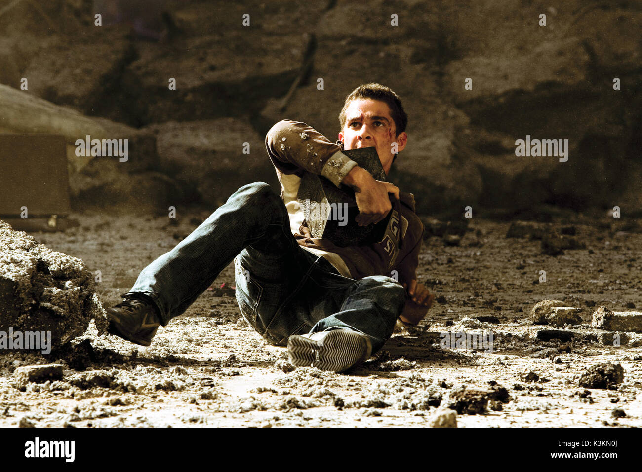 TRANSFORMERS SHIA LABEOUF as Sam Witwicky Date: 2007 Stock Photo - Alamy