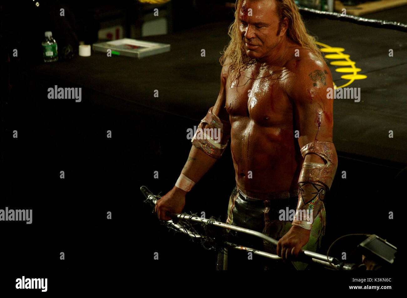 THE WRESTLER MICKEY ROURKE Date: 2008 Stock Photo - Alamy