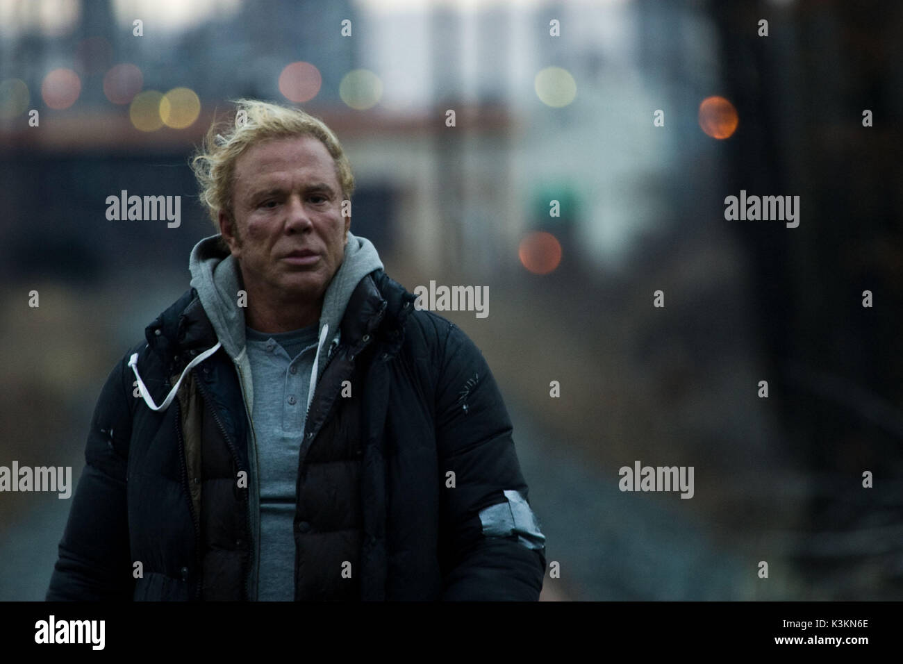 THE WRESTLER MICKEY ROURKE Date: 2008 Stock Photo - Alamy