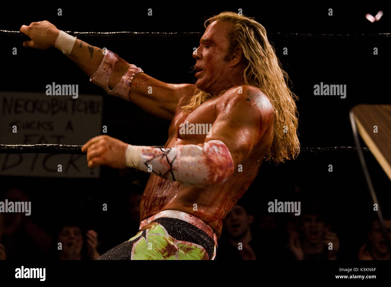 THE WRESTLER MICKEY ROURKE Date: 2008 Stock Photo - Alamy