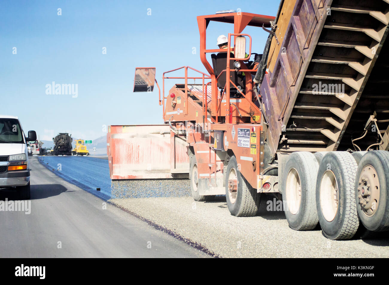Gravel machine hi-res stock photography and images - Alamy