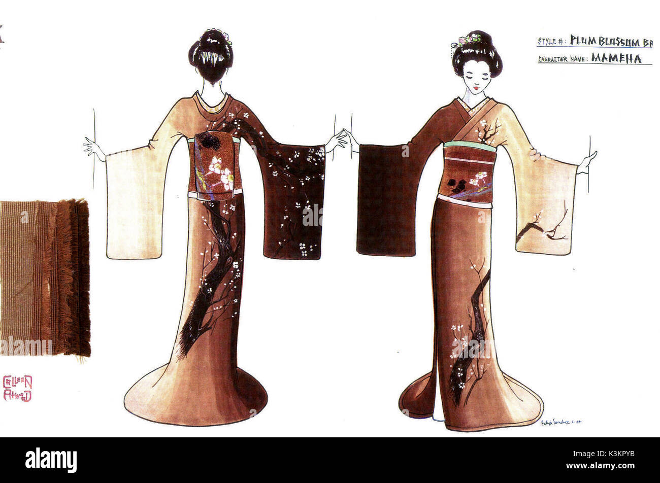 Memoirs Of A Geisha Costume Design