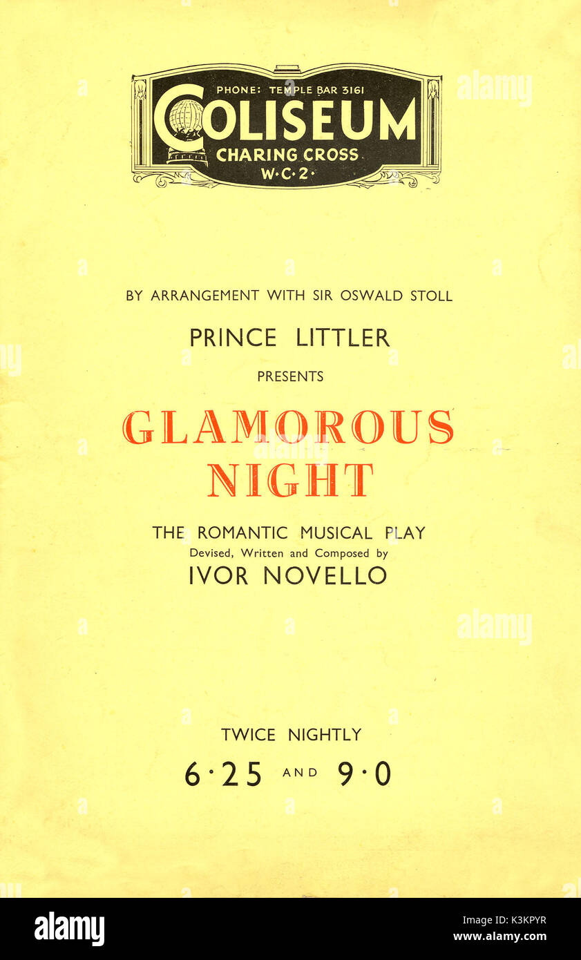 Novello at night hi-res stock photography and images - Alamy