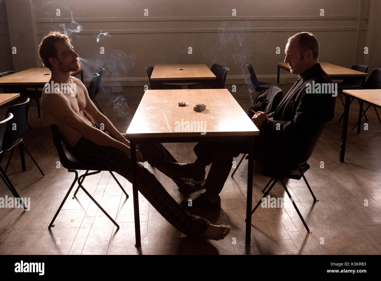 HUNGER [ BR / IRELAND 2008] Michael Fassbender 'Bobby Sands' and Liam ...