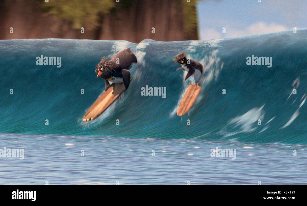 SURF'S UP [US 2007] JEFF BRIDGES voices 'The Geek', SHIA LABEOUF voices ...