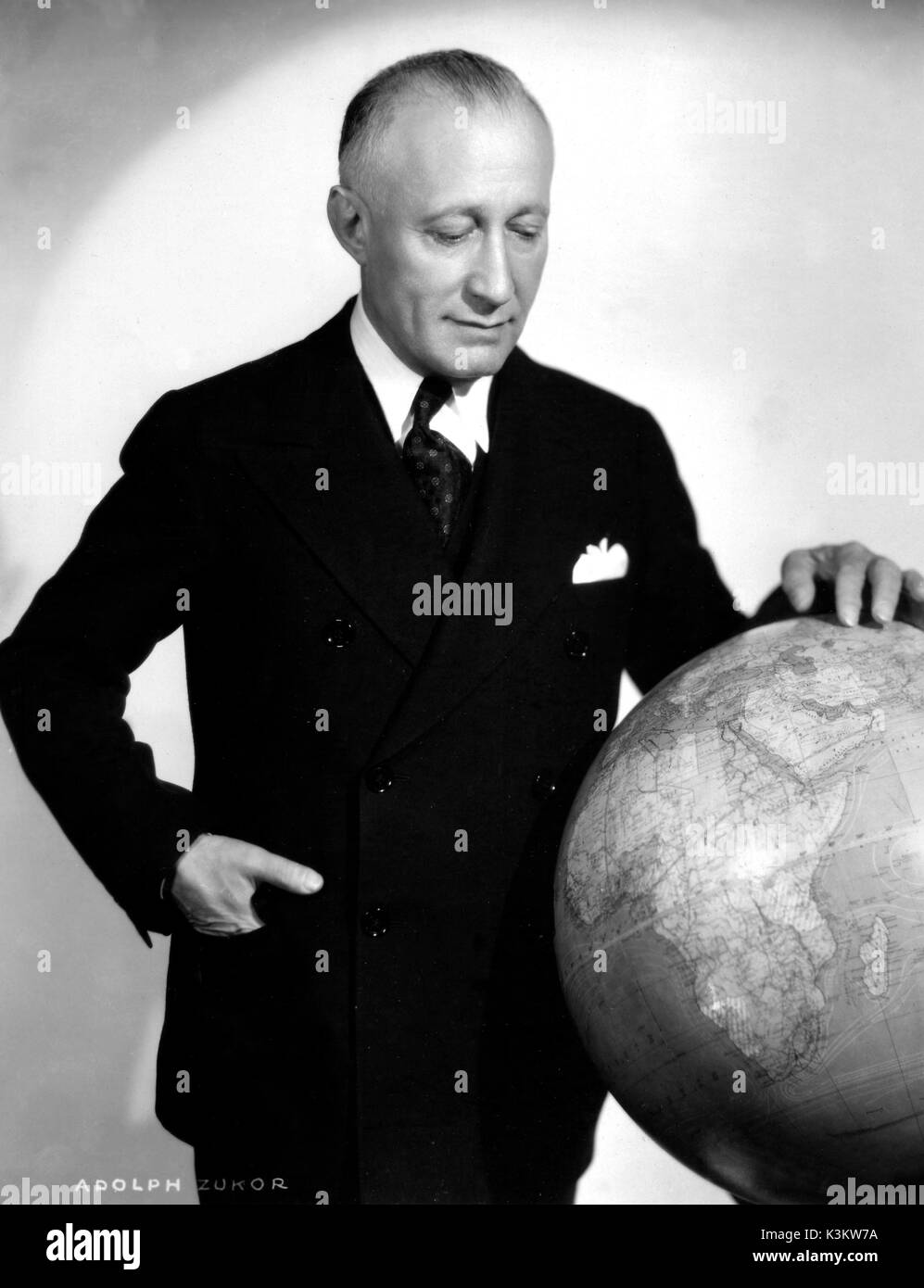 ADOLF ZUKOR Producer and founding chairman of Paramount Pictures Stock ...