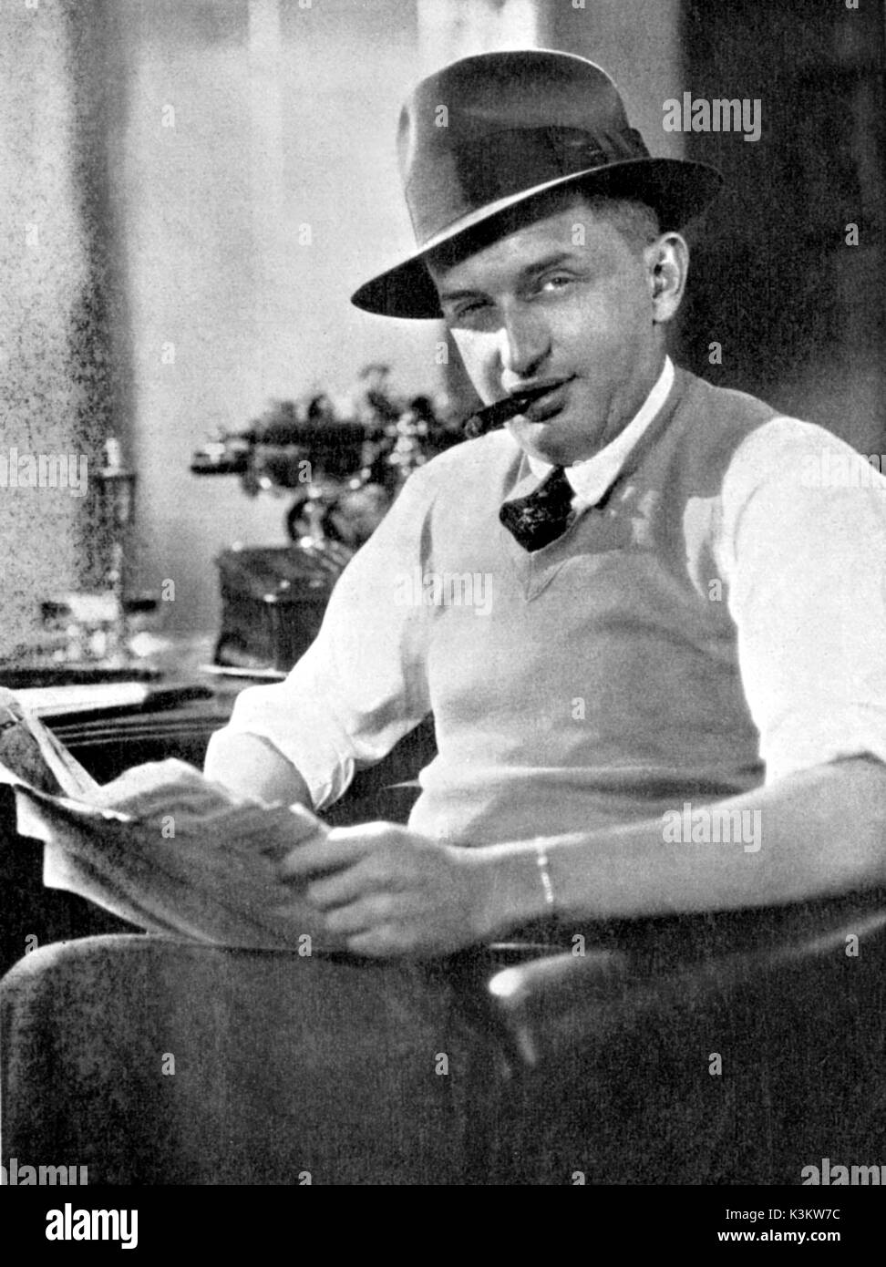 E. A. DUPONT German born director, producer, screenwriter Stock Photo ...