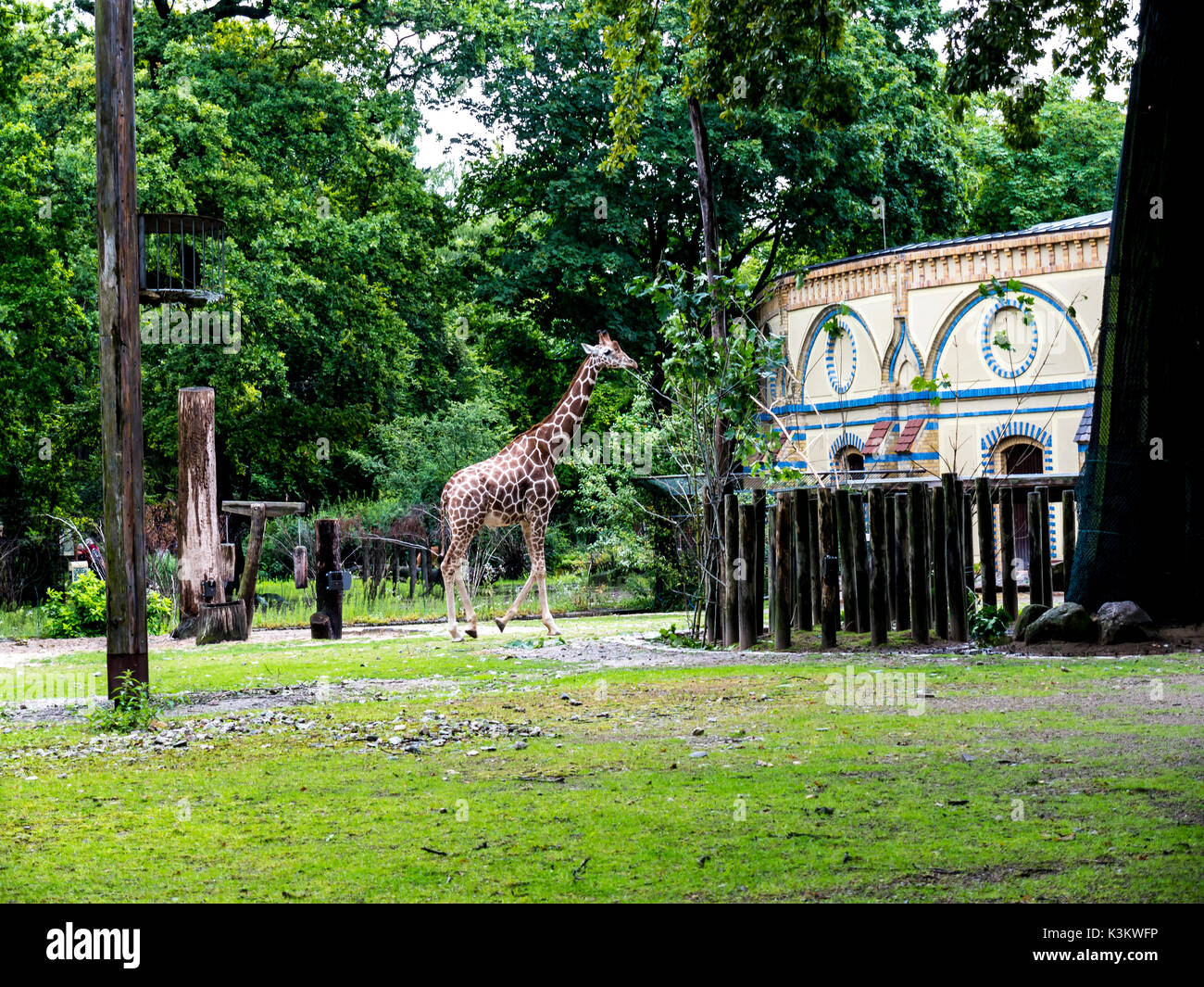 Zoological Gardens and Aquarium in Berlin Germany. The Berlin Zoo is ...