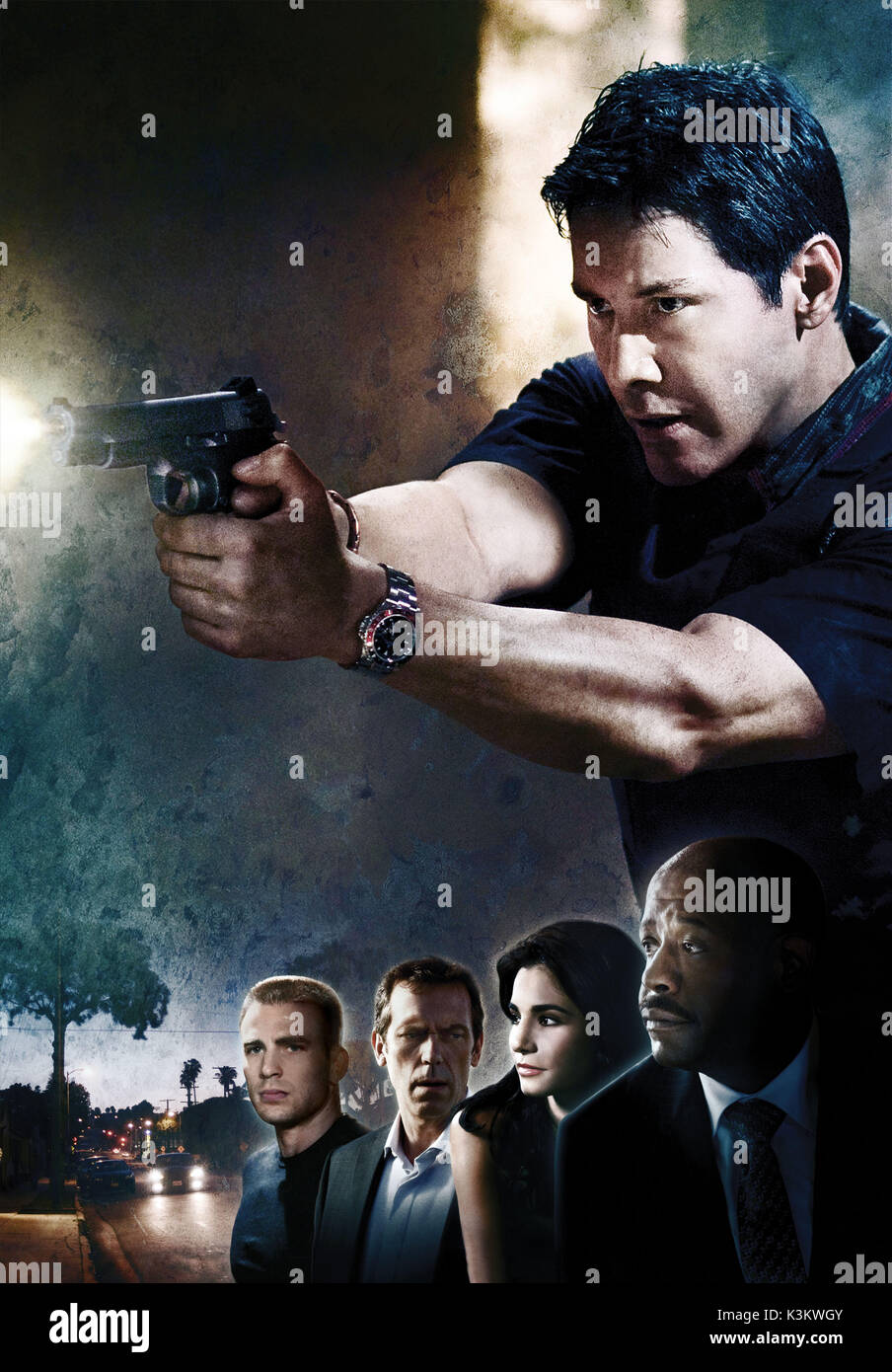 STREET KINGS KEANU REEVES with CHRIS EVANS, HUGH LAURIE, MARTHA ...