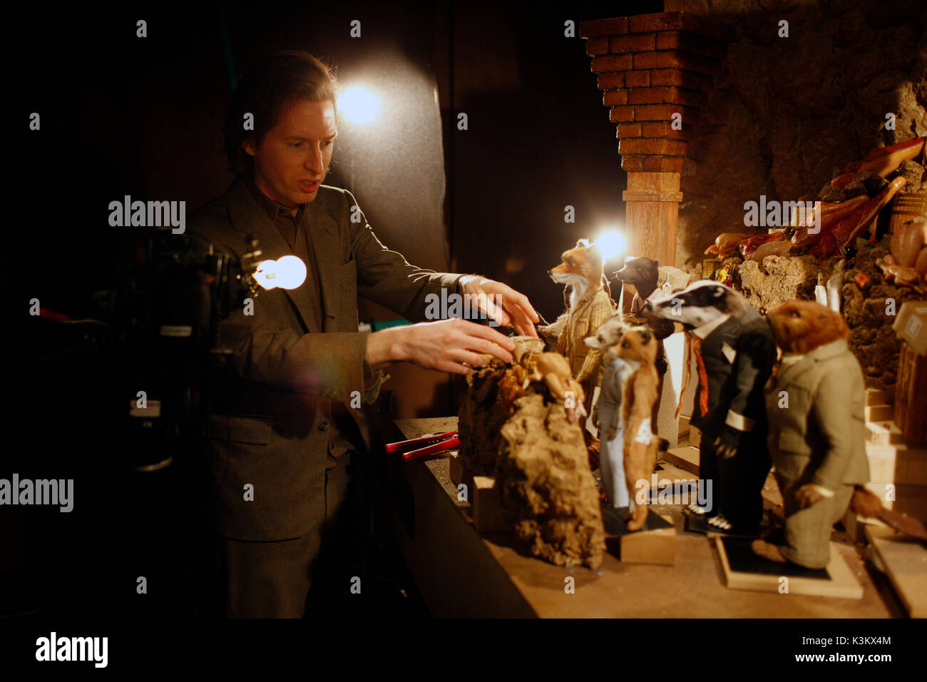 FANTASTIC MR FOX Director WES ANDERSON Date: 2009 Stock Photo - Alamy