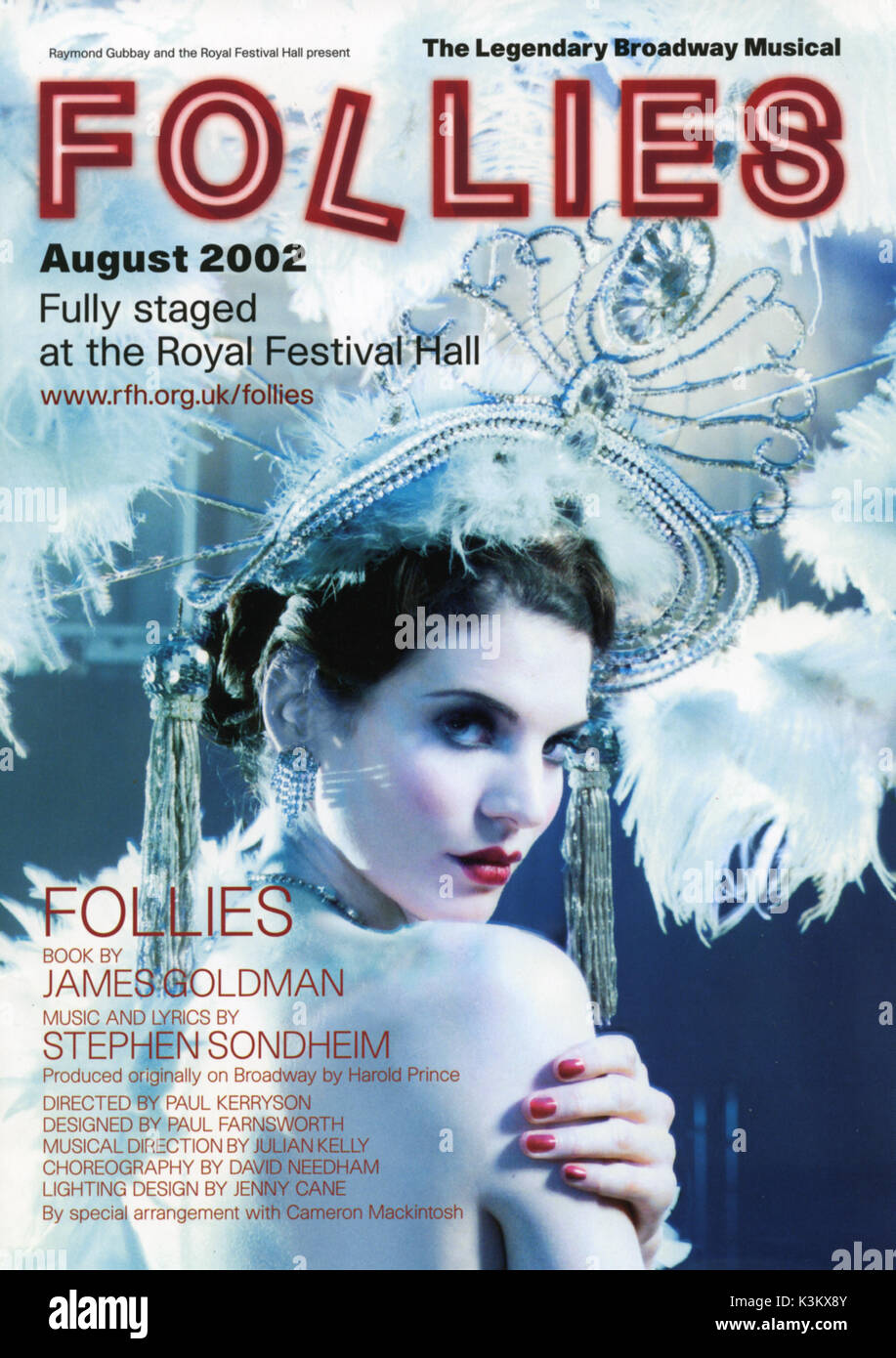 FOLLIES Poster for the Festival Hall production in 2002 Date: 2002 ...