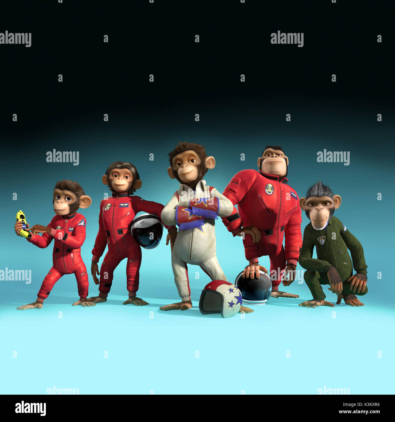 SPACE CHIMPS Comet voiced by Zack Shada, Luna voiced by Cheryl Hines ...