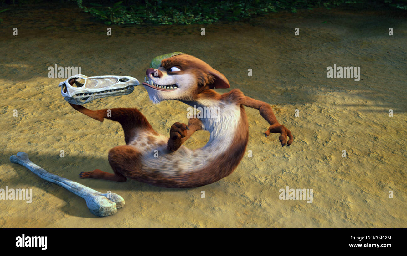ICE AGE: DAWN OF THE DINOSAURS aka ICE AGE 3 SIMON PEGG voices Buck ...