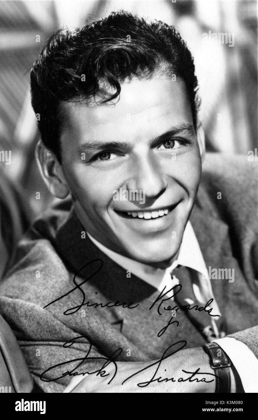 FRANK SINATRA American actor, singer and entertainer Stock Photo - Alamy