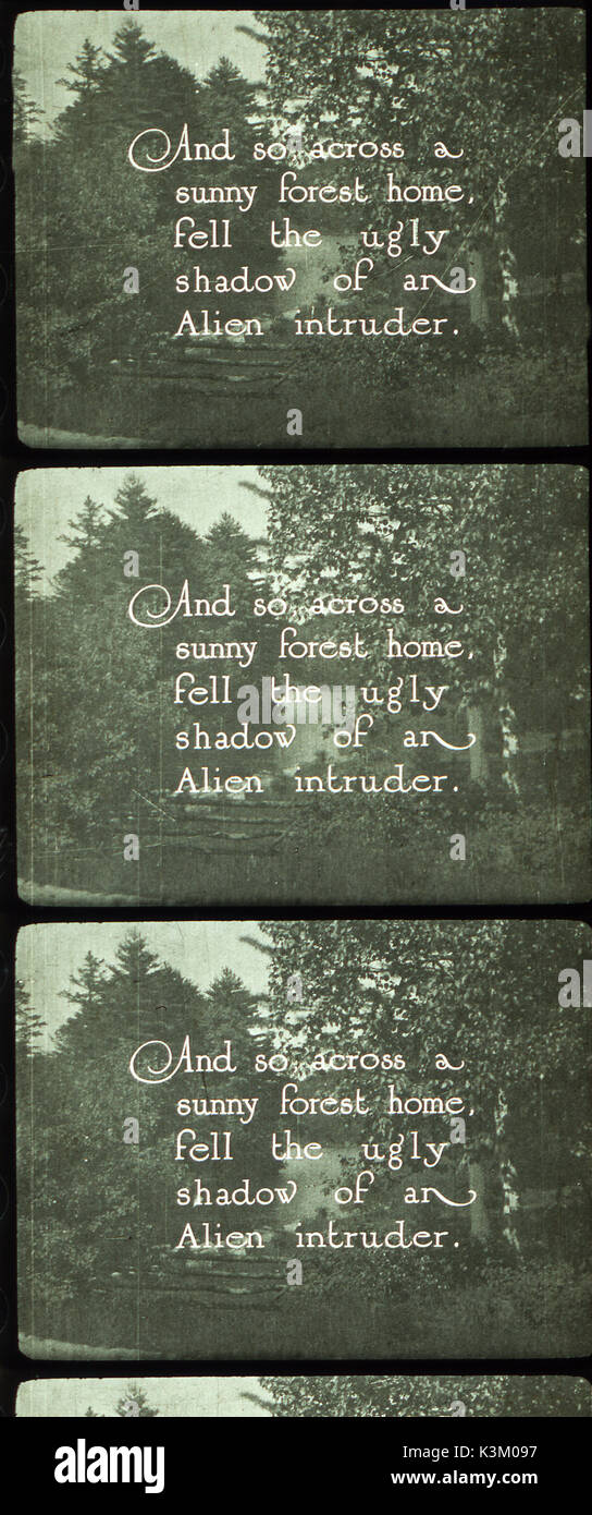 Silent Film Intertitles
