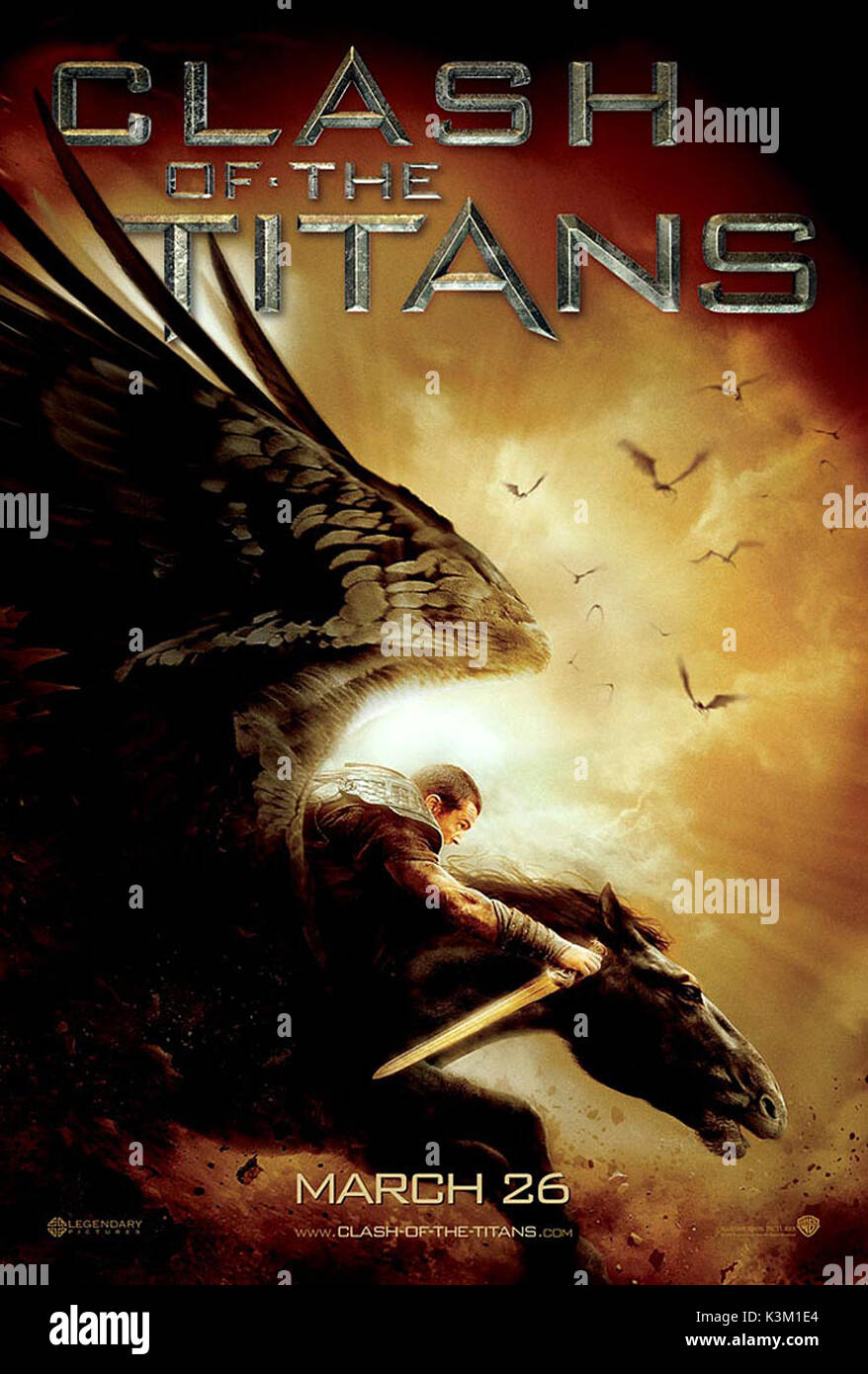 CLASH OF THE TITANS SAM WORTHINGTON as Perseus Date: 2010 Stock Photo - Alamy