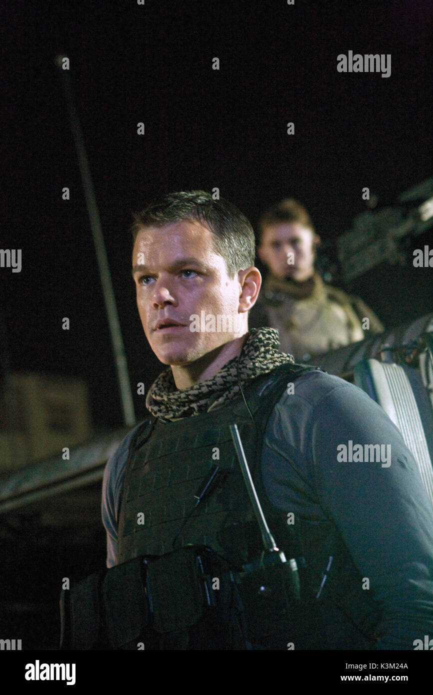 GREEN ZONE MATT DAMON Date: 2010 Stock Photo - Alamy
