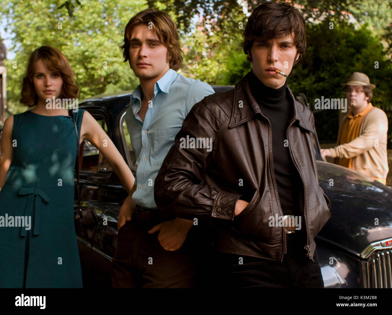 CEMETERY JUNCTION FELICITY JONES, CHRISTIAN COOKE, TOM HUGHES, JACK ...