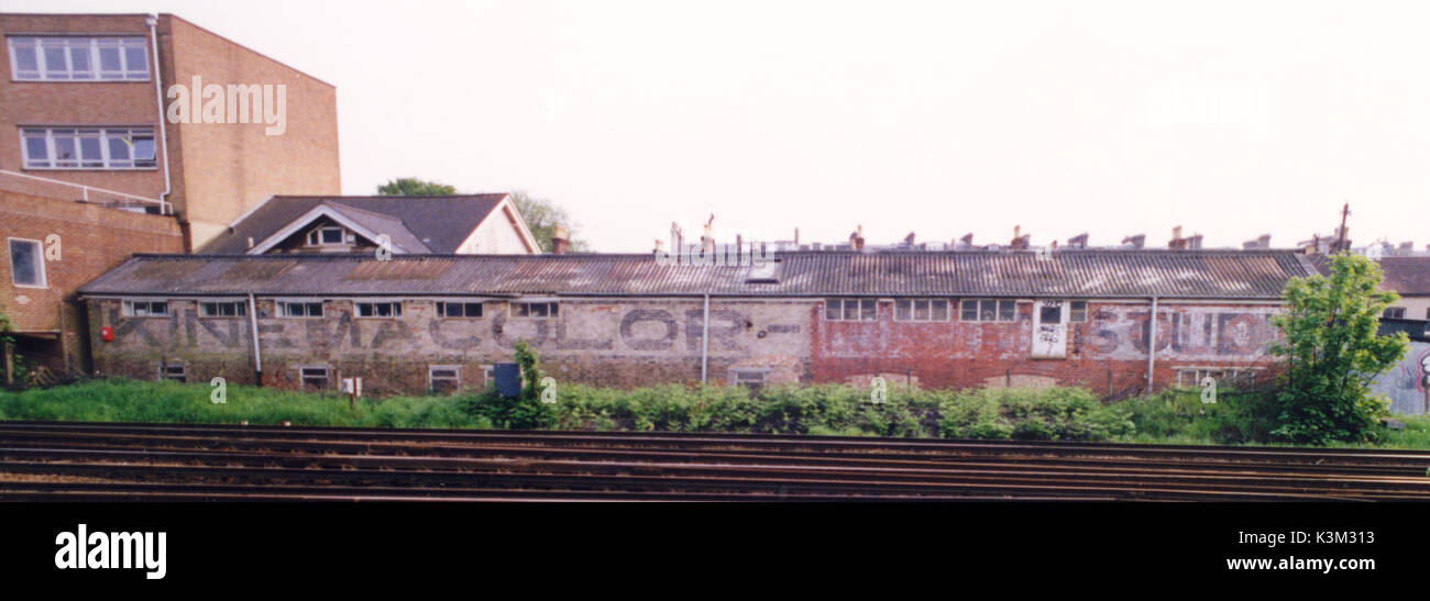 In the 1990s it was still possible to see remnants of the name of G A ...