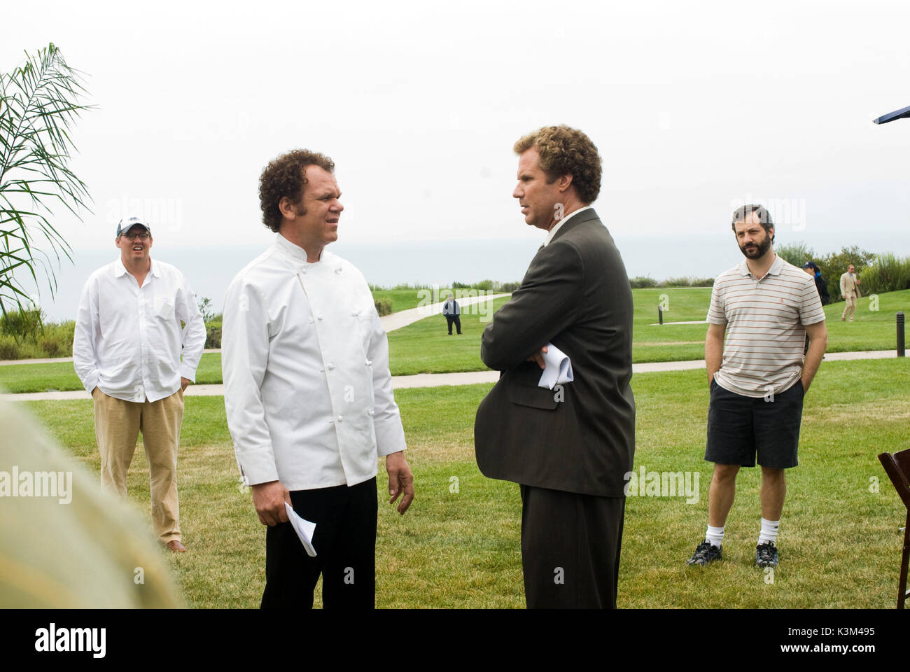 STEP BROTHERS Director ADAM MCKAY, WILL FERRELL, JOHN C REILLY ...