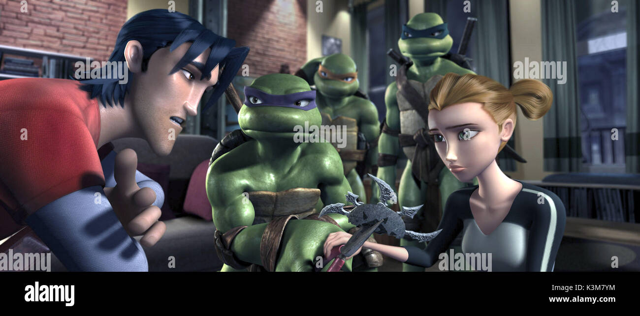 Tmnt Donatello And April