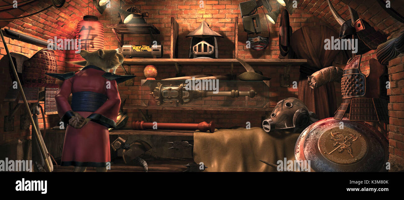 TMNT Splinter TMNT Date: 2007 Stock Photo - Alamy