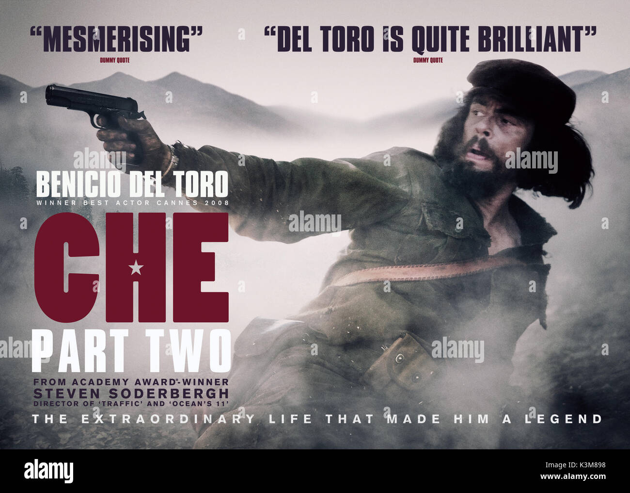 CHE: PART TWO BENICIO DEL TORO Date: 2008 Stock Photo - Alamy