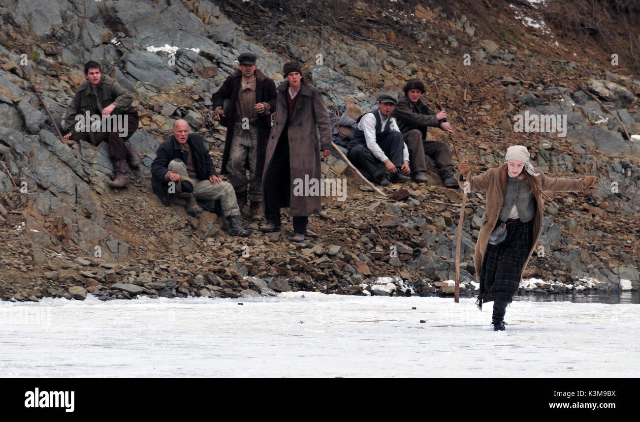 THE WAY BACK JIM STURGESS, ED HARRIS, COLIN FARRELL ...