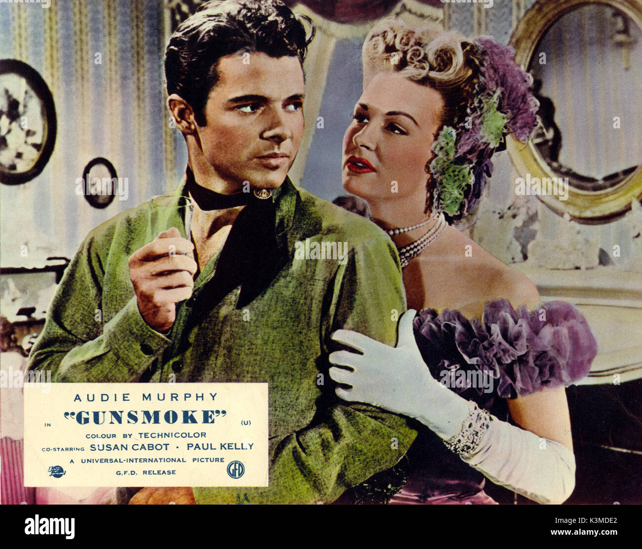Gunsmoke 1953 audie murphy hi-res stock photography and images - Alamy