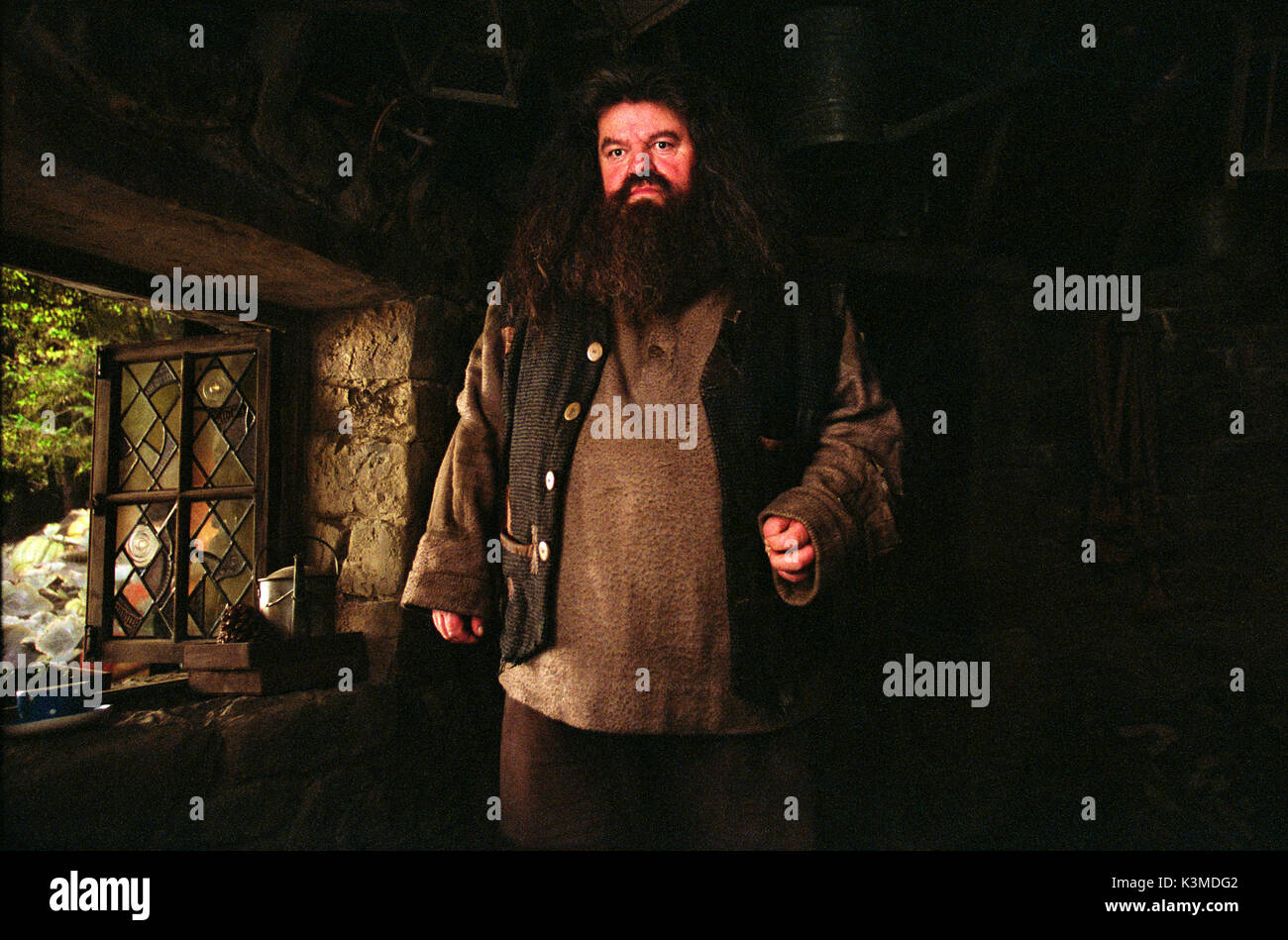 Robbie coltrane hagrid hi-res stock photography and images - Alamy
