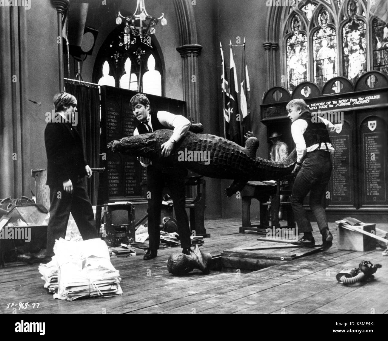 IF... [BR 1968] RUPERT WEBSTER, RICHARD WARWICK [centre], DAVID WOOD ...