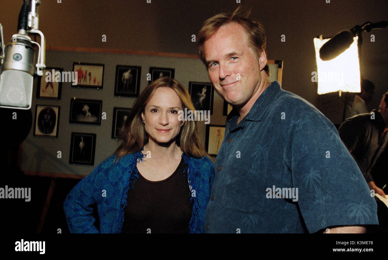 THE INCREDIBLES [US 2004] HOLLY HUNTER who voices Elastigirl, Director ...