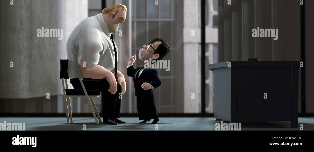 THE INCREDIBLES [US 2004] CRAIG T. NELSON voices Bob Parr / Mr Stock ...