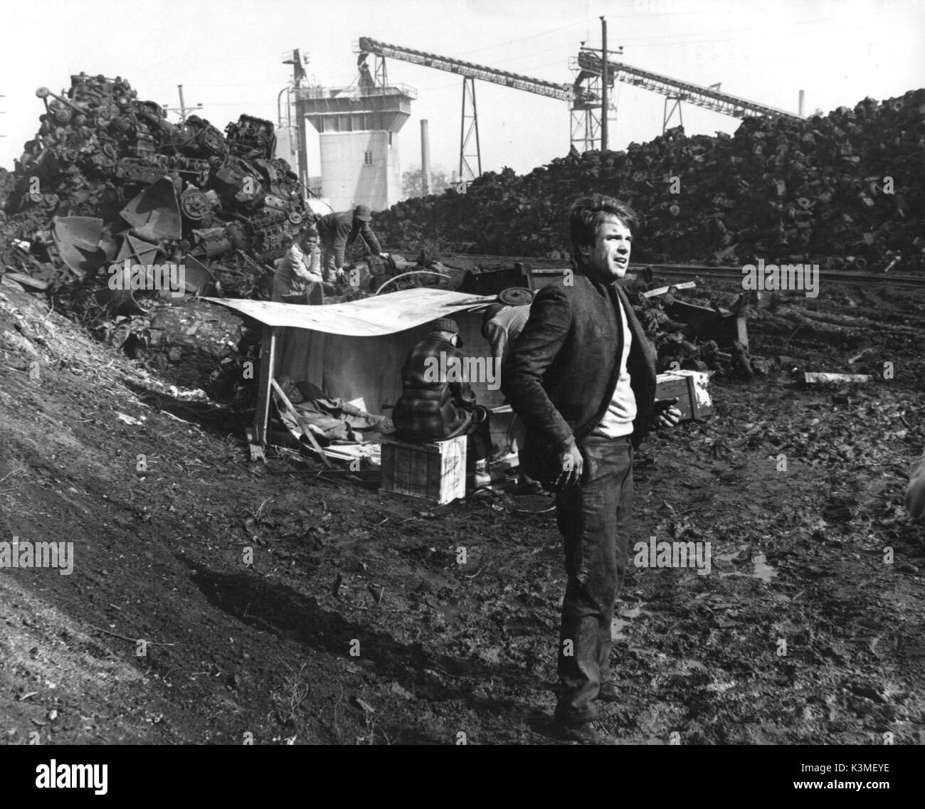 MICKEY ONE [US 1965] WARREN BEATTY Date: 1965 Stock Photo - Alamy