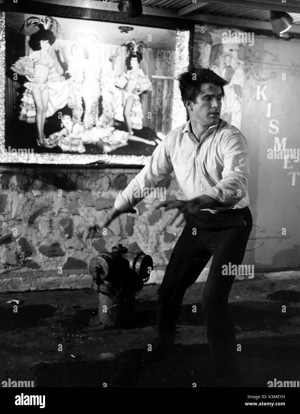 MICKEY ONE [US 1965] WARREN BEATTY Date: 1965 Stock Photo - Alamy