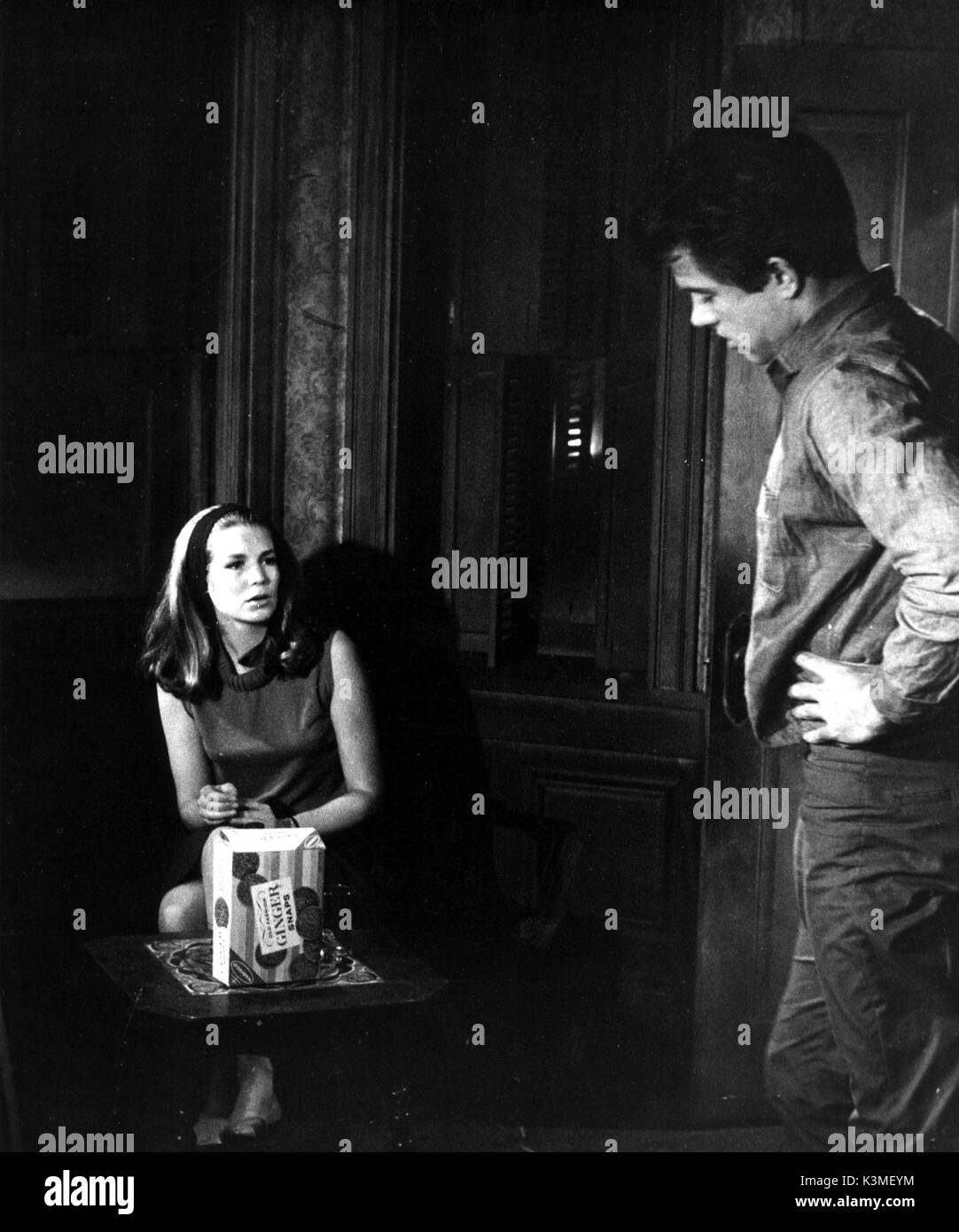 MICKEY ONE [US 1965] ALEXANDRA STEWART, WARREN BEATTY Date: 1965 Stock ...