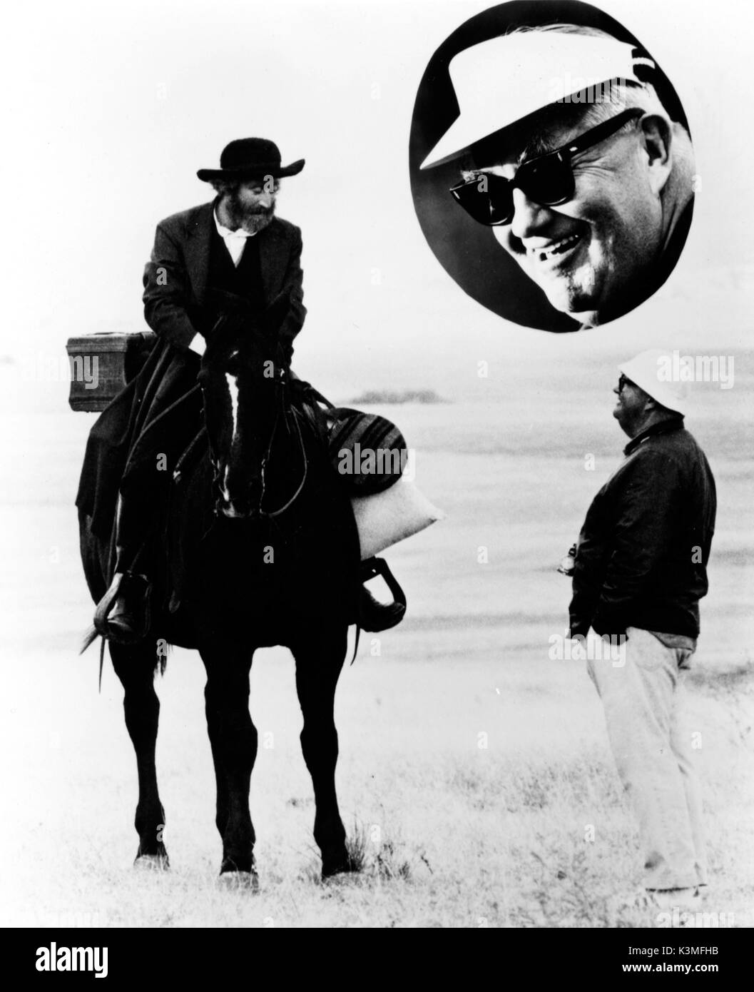 THE FRISCO KID [US 1979] [L-R] GENE WILDER, Director ROBERT ALDRICH ...