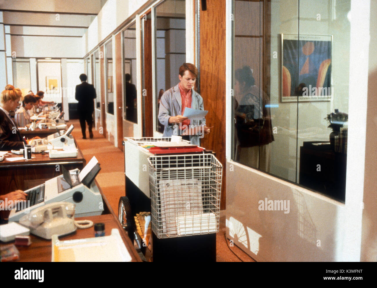 THE SECRET OF MY SUCCESS [US 1987] MICHAEL J FOX Date: 1987 Stock Photo ...