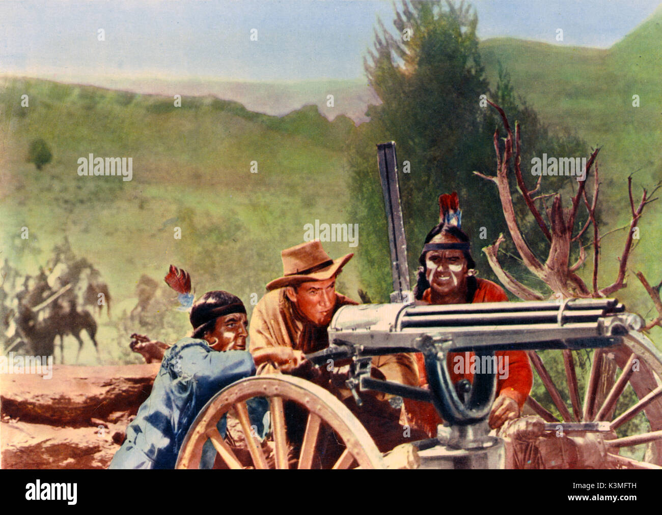 SIEGE AT RED RIVER [US 1954] RICHARD BOONE Date: 1954 Stock Photo - Alamy