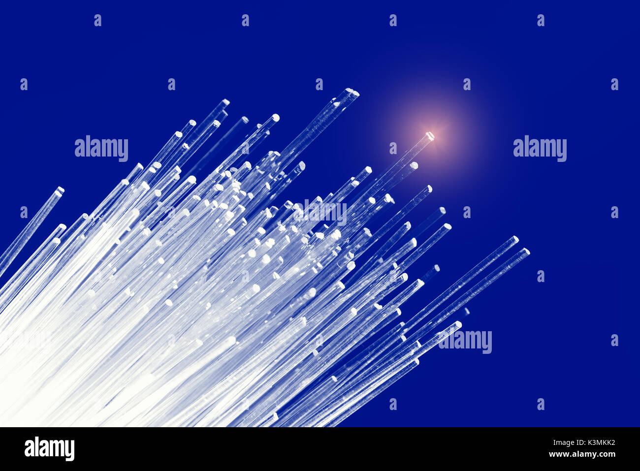 fiber optic cables Stock Photo - Alamy
