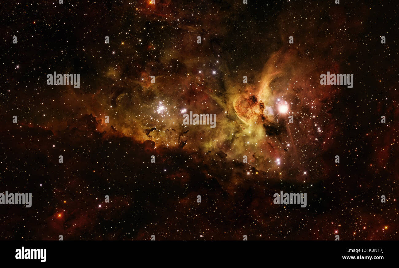 The Carina Nebula is a large bright nebula that surrounds several ...