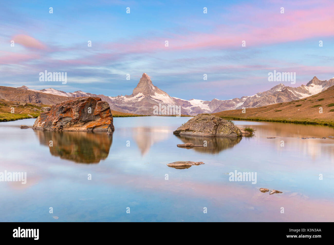 Matterhorn sunrise zermatt switzerland hi-res stock photography and ...