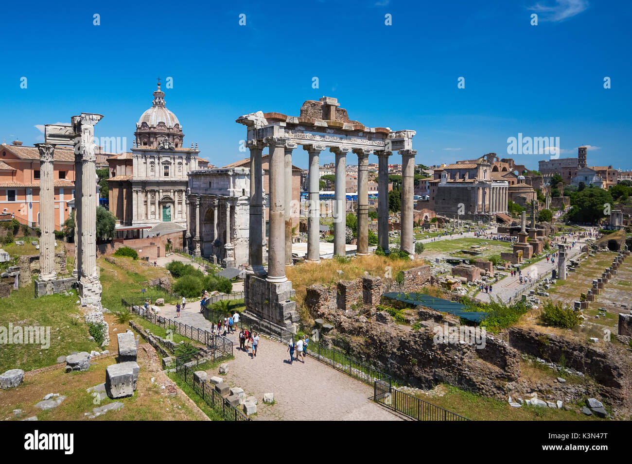 The Roman Forum, Rome, Italy Stock Photo - Alamy